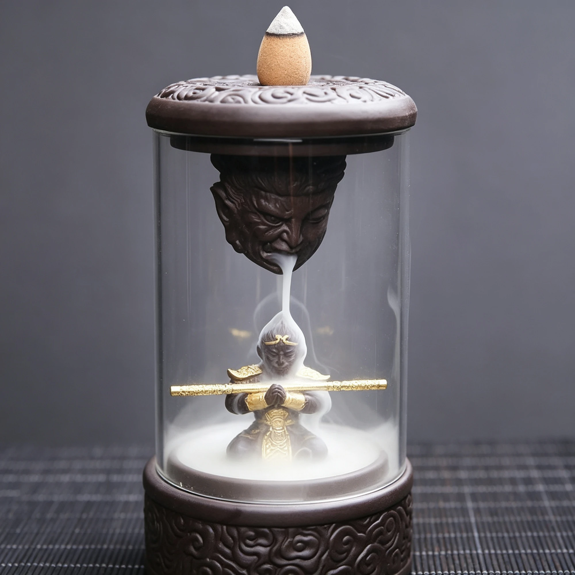 Lotus Leaf Backflow Incense Burner – ZP Tangka